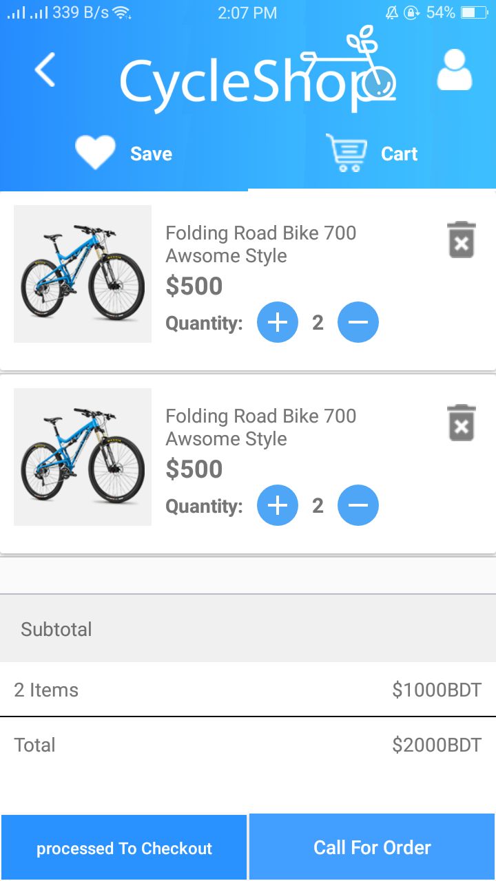 Cycleshop - E-commerce Android App Template by itechtheme | CodeCanyon